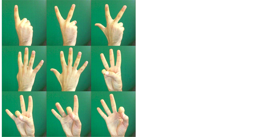 Static Digits Recognition Using Rotational Signatures and Hu Moments with a Multilayer Perceptron