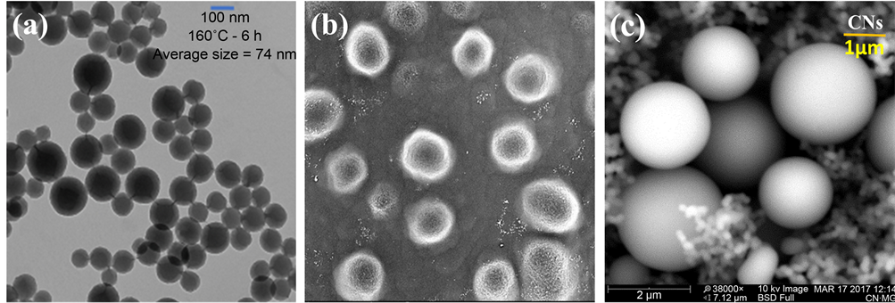 Synthesis and Characterization of Carbon Nanospheres