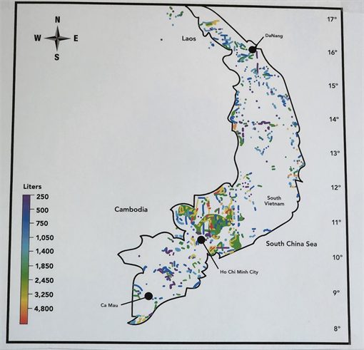 Agent Blue Spraying in the Mekong Delta during the Vietnam War: Fate of ...