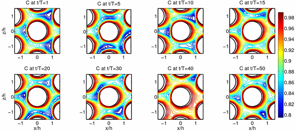 Numerical Modeling of Mass Transfer in the Interaction between River ...