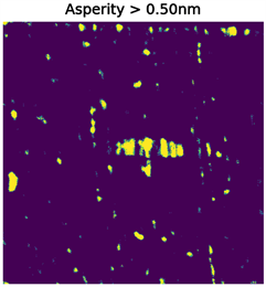 Characterization of Read/Write Head Shield Asperities in Hard Disk Drives
