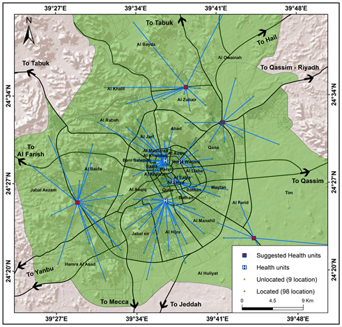 Integration of Location-Allocation and Accessibility Models in GIS to Improve Urban Planning for ...