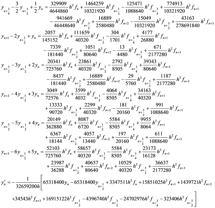 A New Eighth Order Implicit Block Algorithms for the Direct Solution of ...