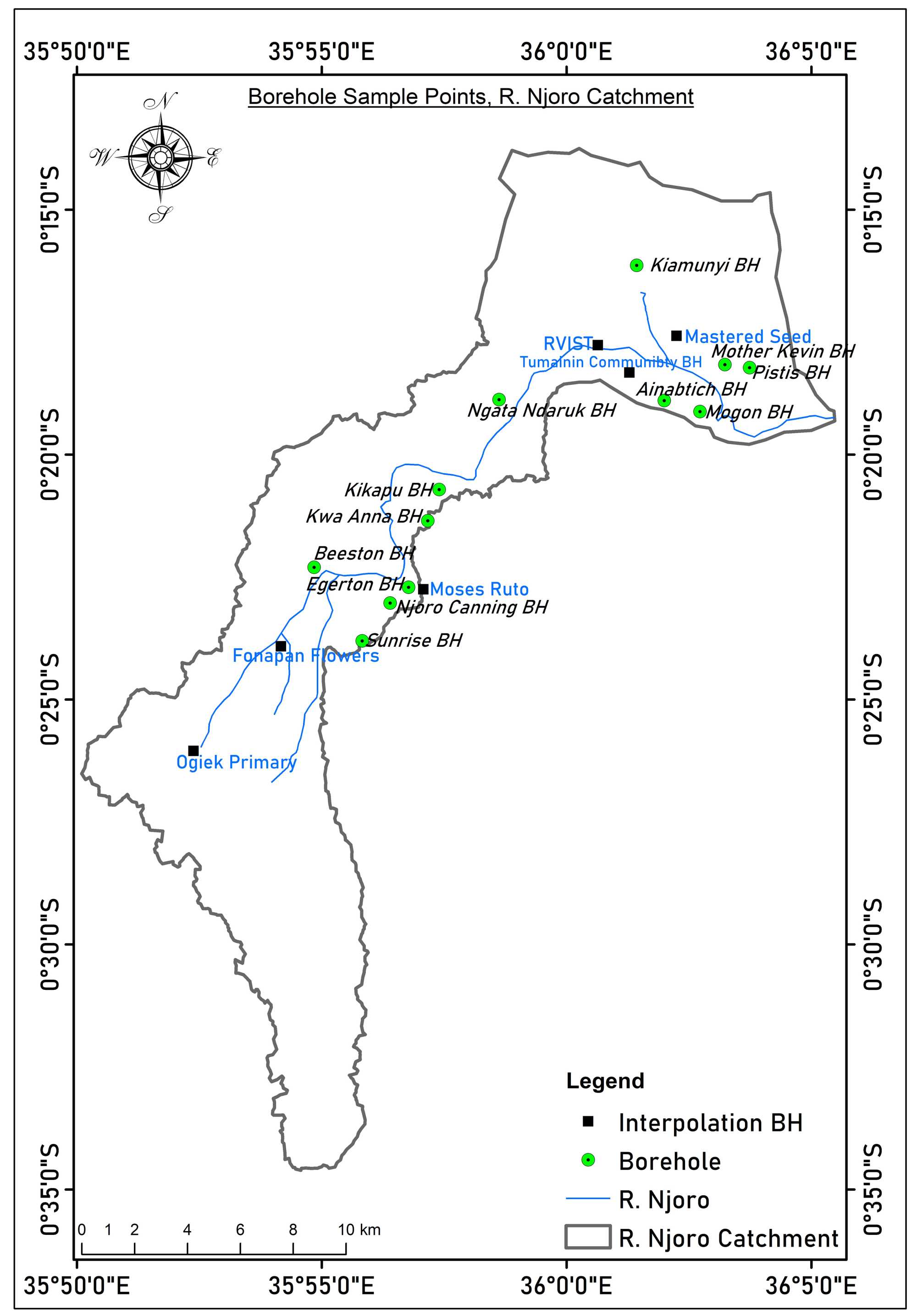 Modelling Spatial Variation, Distribution, and Prediction of Fluoride ...