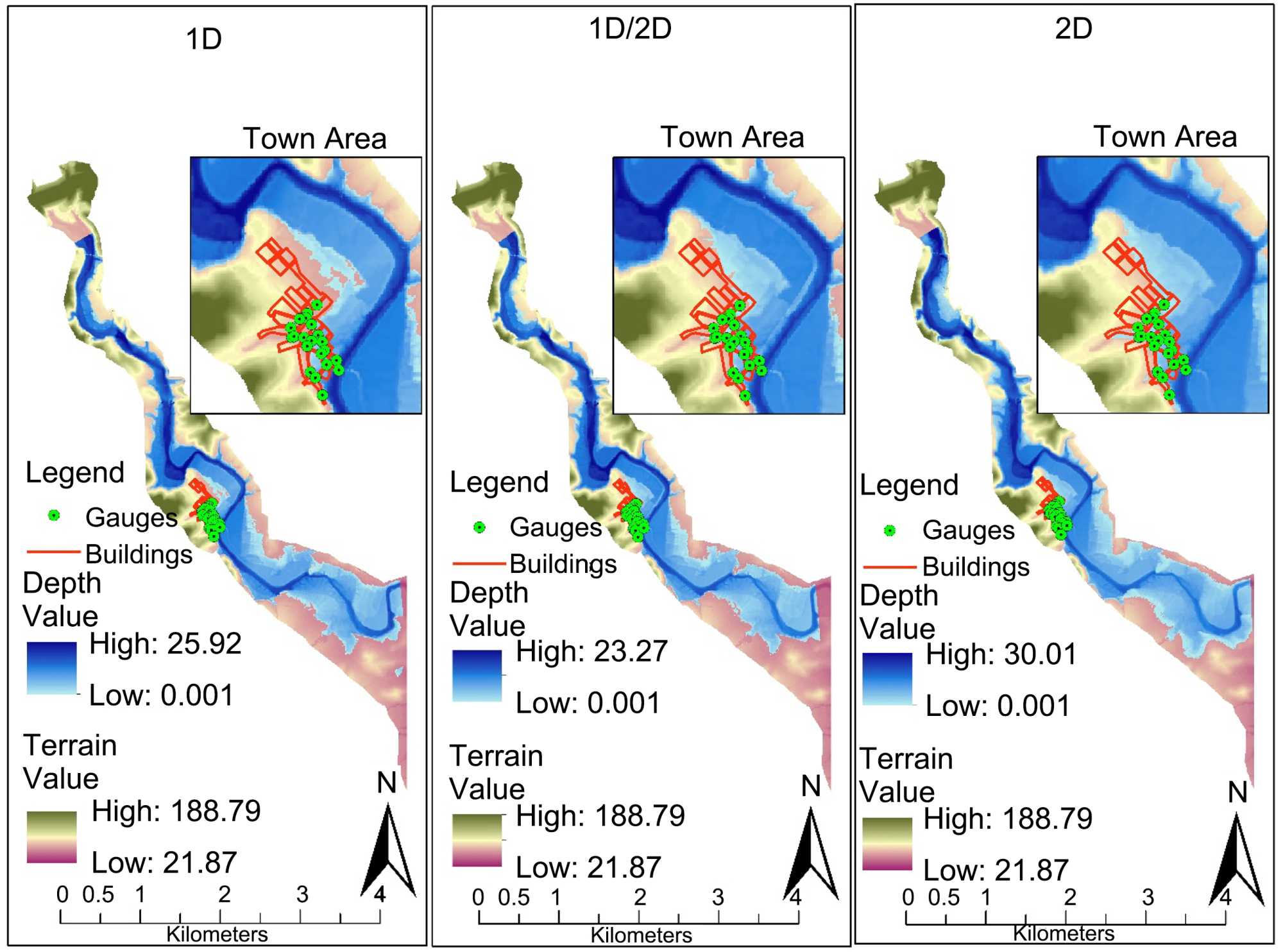 Comparing the Performance of the New HEC-RAS Model Utilizing Different ...