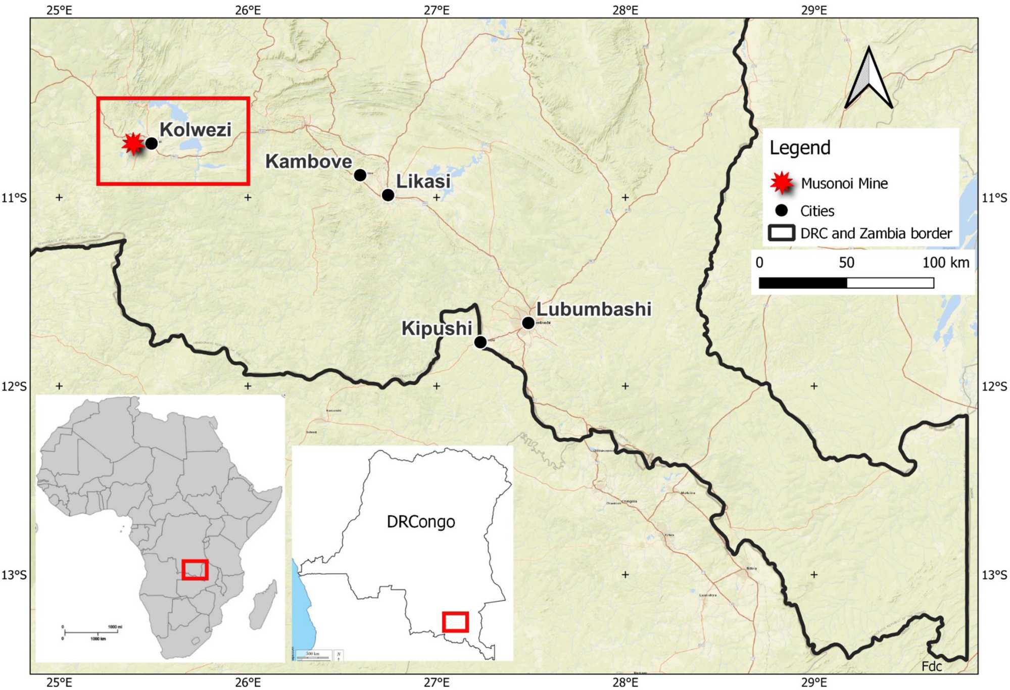 Palaeogene Sandstones of the Manika Plateau in Kolwezi (DR Congo ...