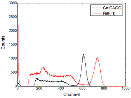 Development of a Gamma Spectroscopy Detector Based on SiPMs and 1" Ce:GAGG Scintillator