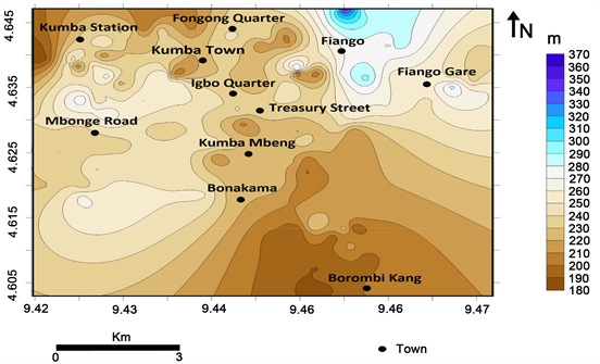 Displaying Water Table Levels, Flow Direction for Predicting ...