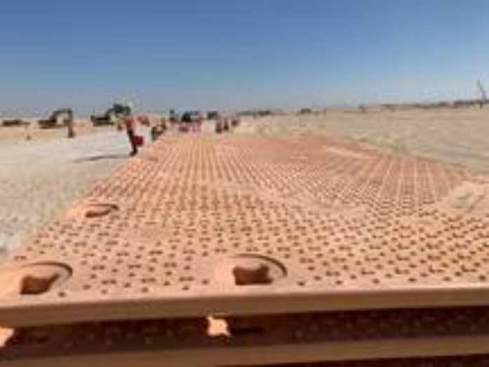 Use of Geosynthetic Access Mats in Construction