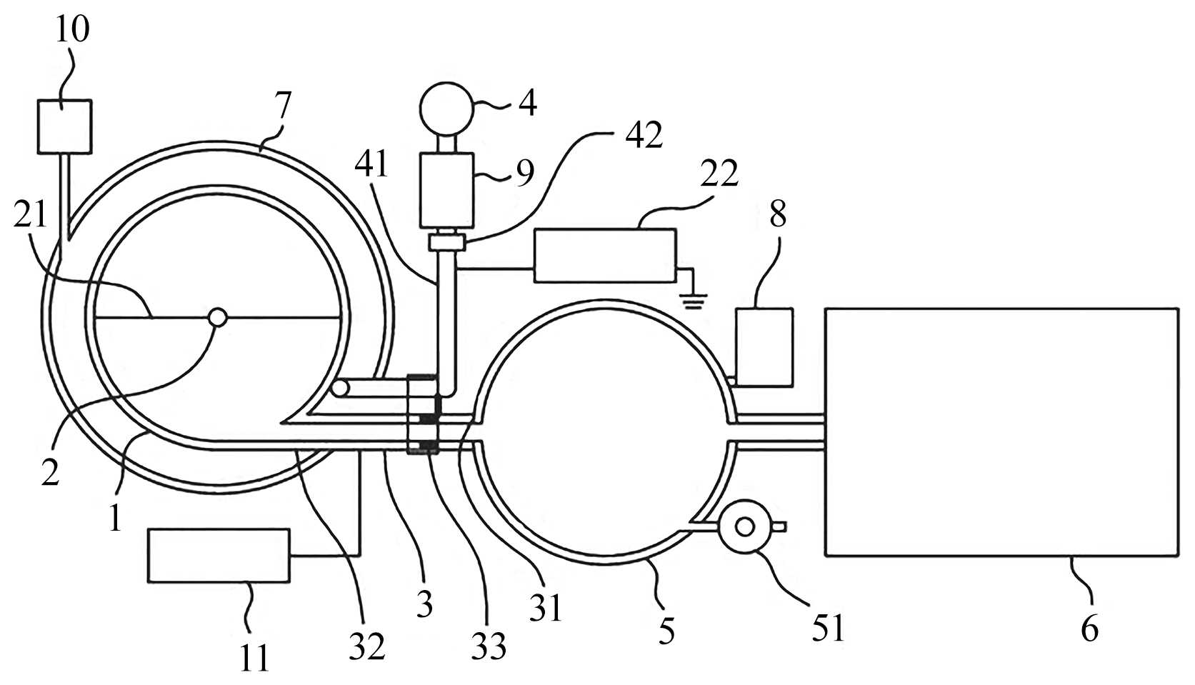 Plasma Heating Device Based on Electron Beam Irradiation