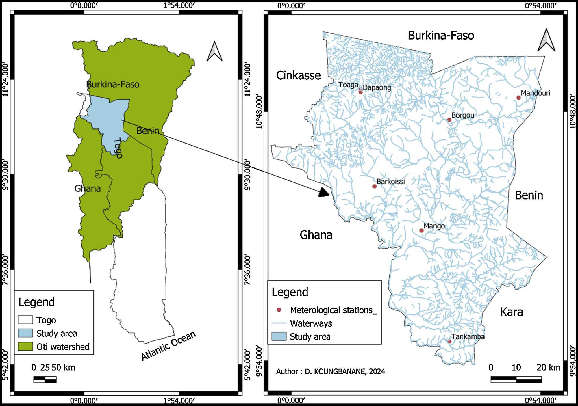 Rain-Flow Modelling Using the GR4J Model for Flood Risk Management in ...