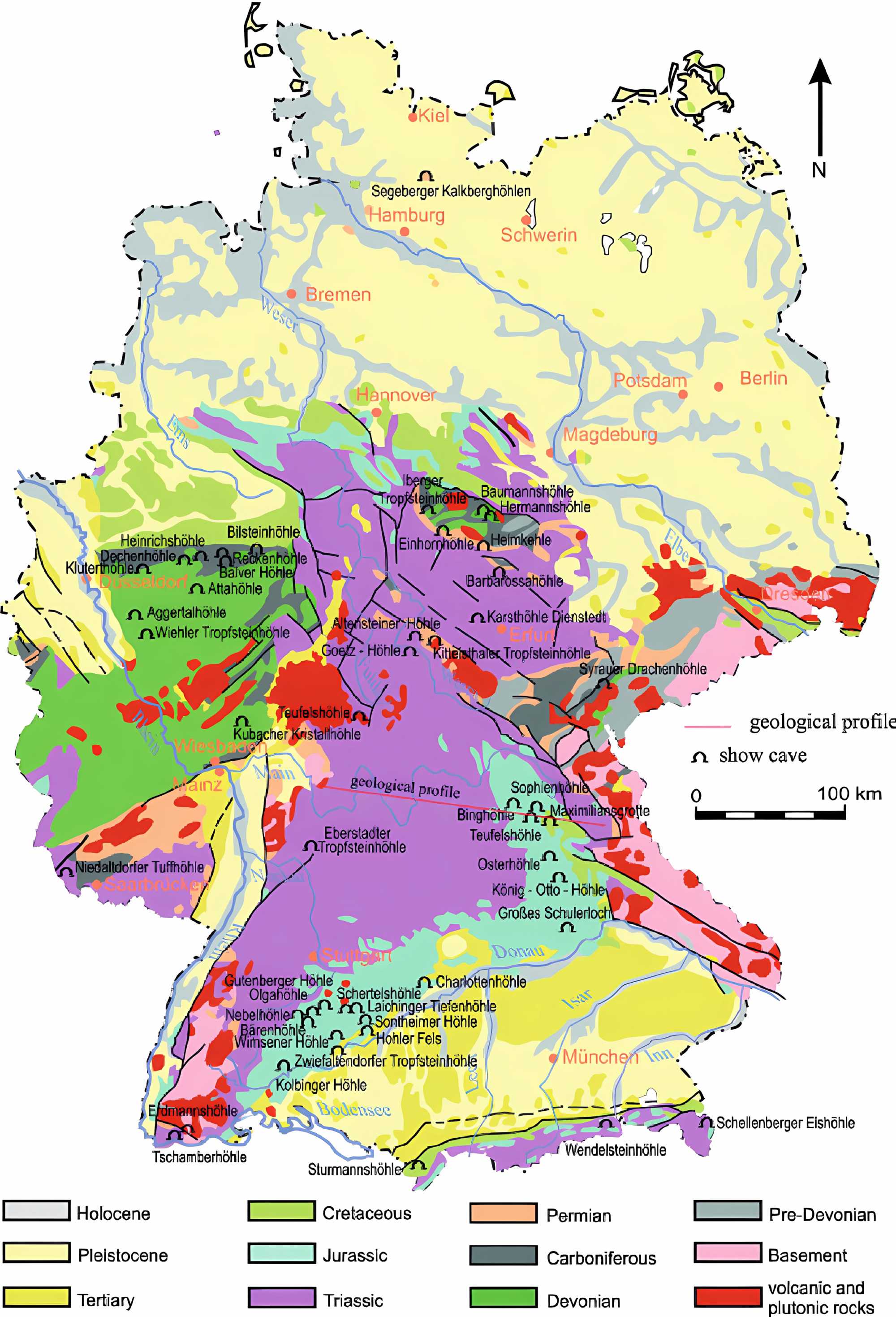 Natural and Anthropic Environmental Risks to the Rhine River and Delta