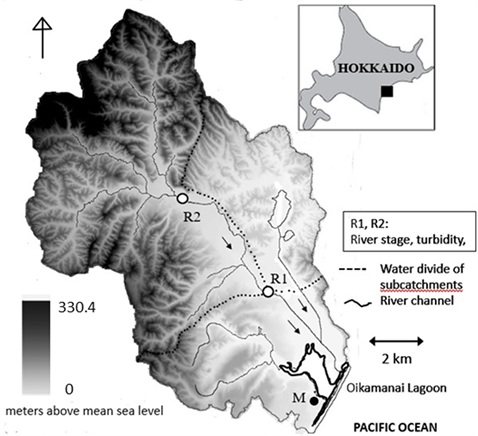 Sediment-Loading Processes in a Forested Catchment: Modeling and Observations