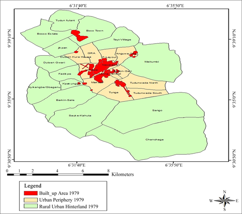 Analysis of the Trend of Peri-Urban Development in Minna, Niger State
