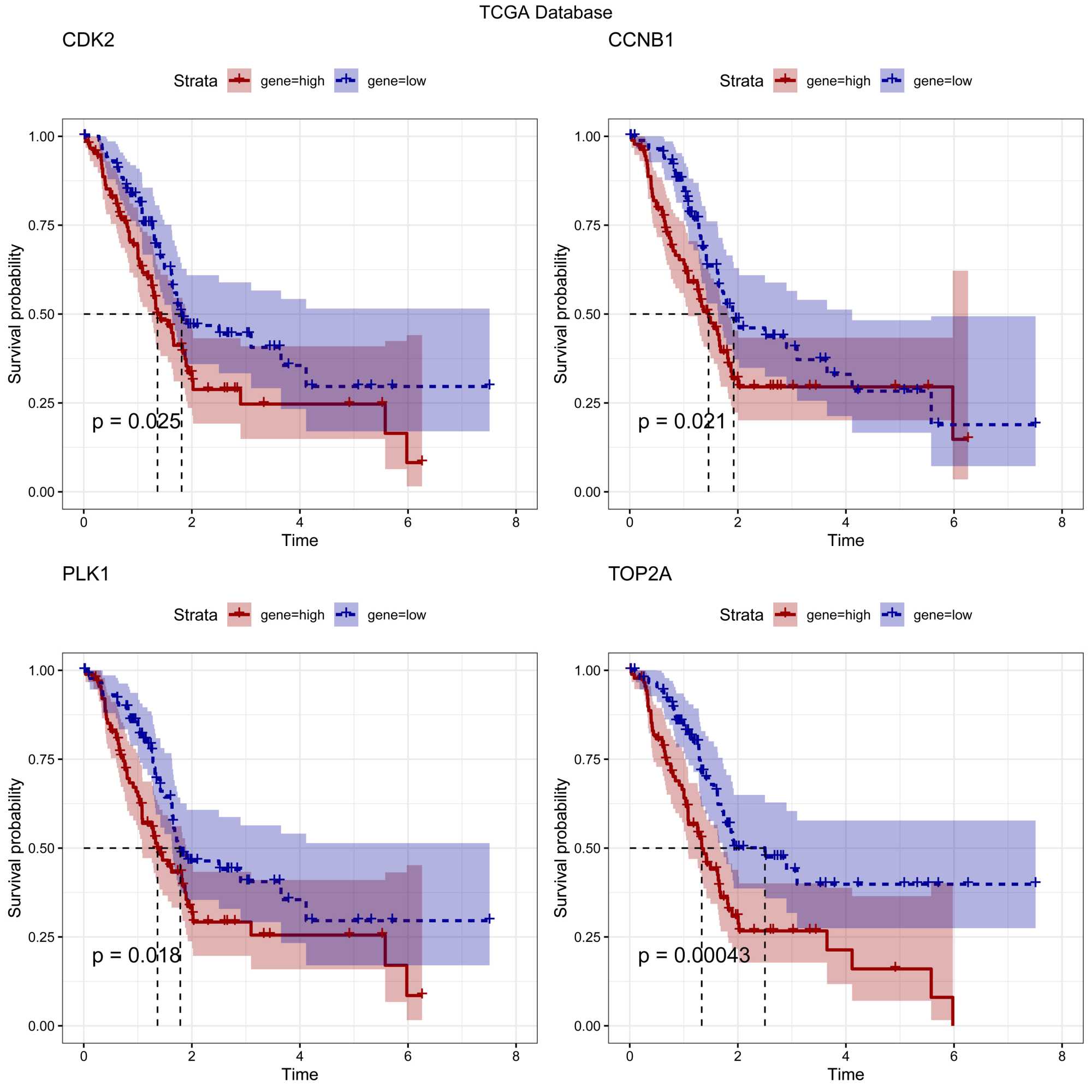 Identification of Prognosis-Related Genes and Key Target Genes for ...