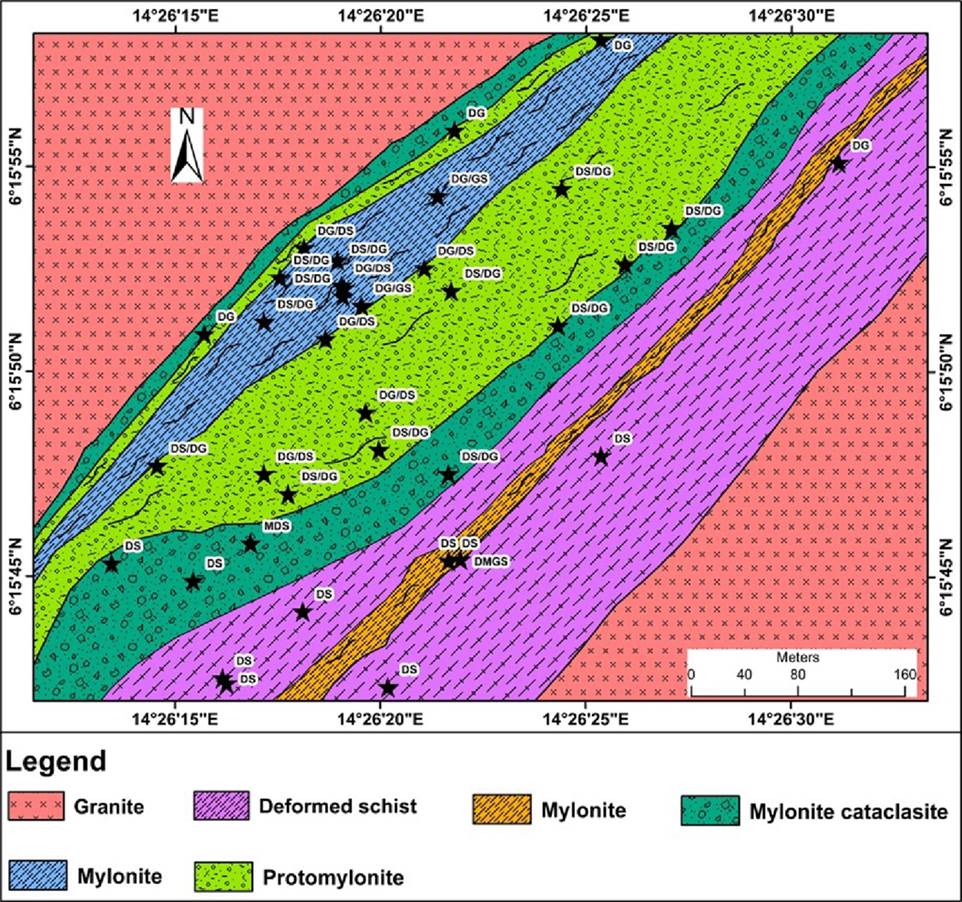 Deformation, Alteration and Geochemical Footprint of a Gold-Bearing ...