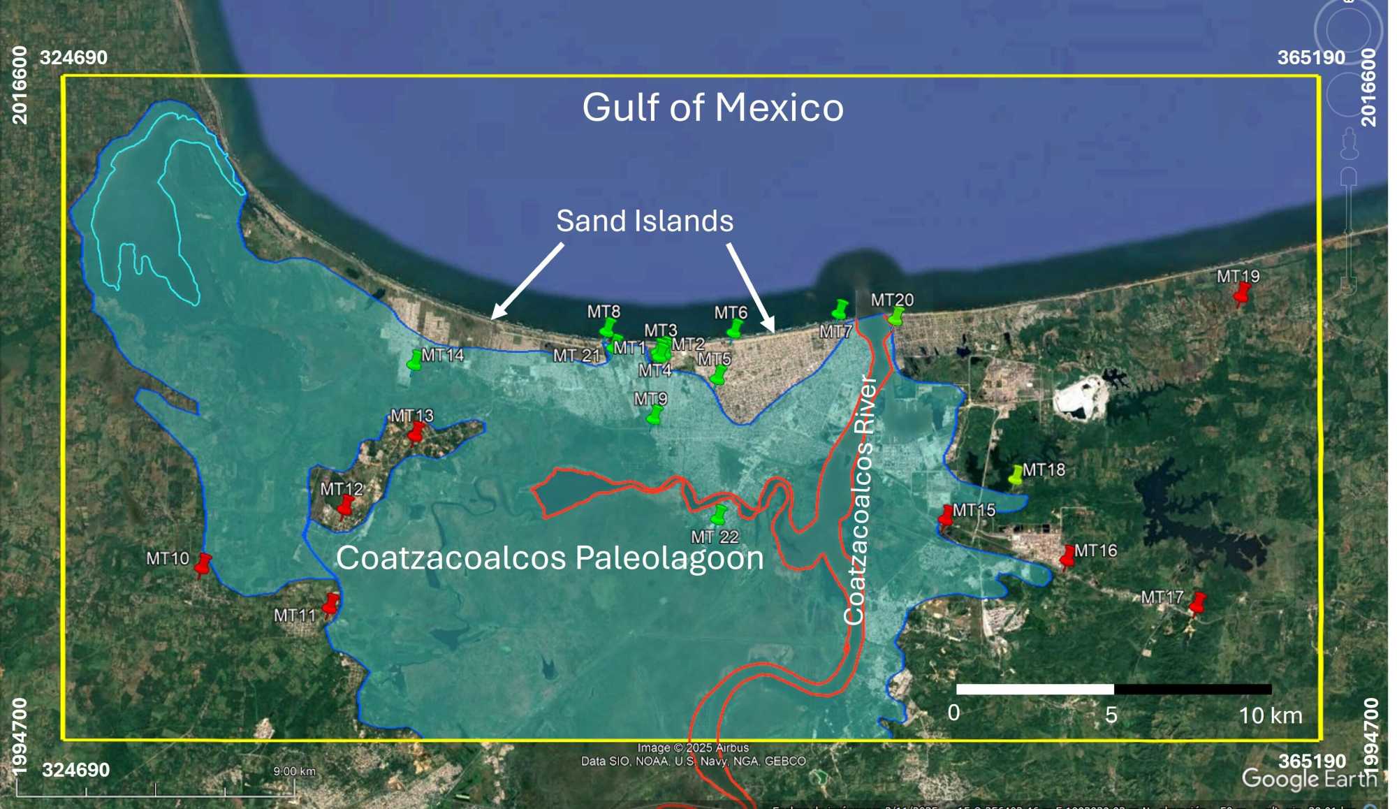 Geological Evolution of the Southern Coast of the Gulf of Mexico ...