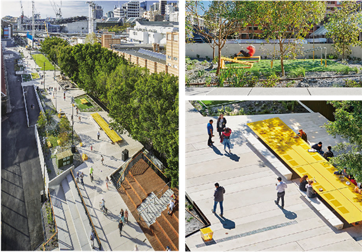 Responsive Street and Walkability Open Space