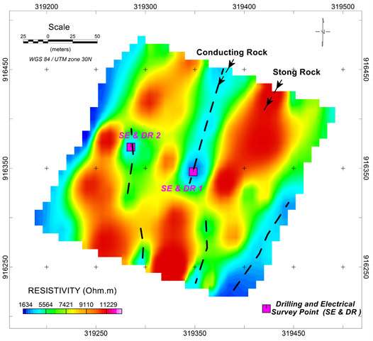 Electrical Resistivity Contrasts and High Flow Rates Discontinuous ...