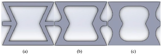 Unit Cell Modelling of Auxetic Structure
