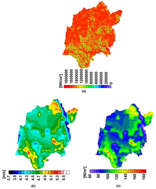 Identification of the Sustainable Wind and Solar Potential in Urban ...
