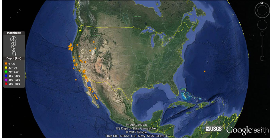 Mechanism of Intraplate Earthquakes and Anthropogenic Causes in USA