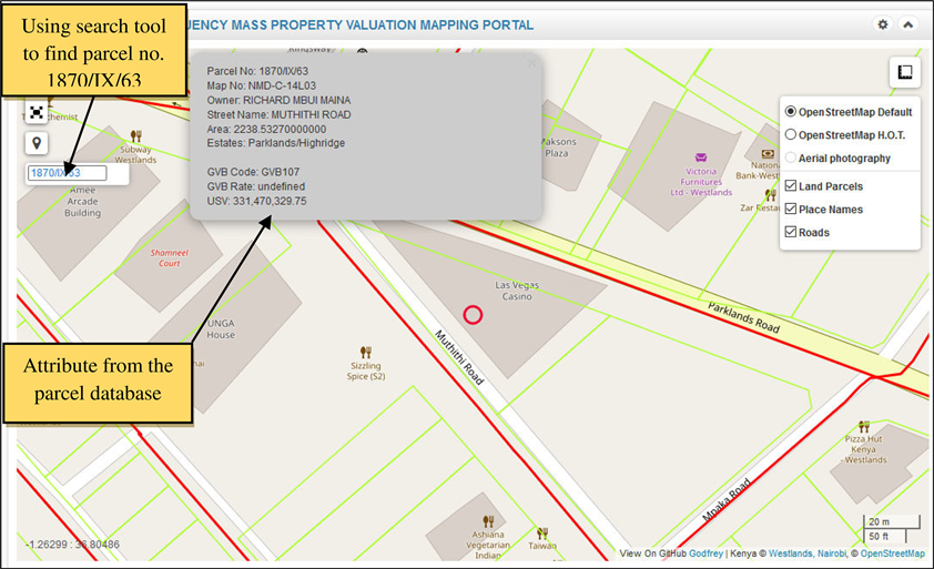 Development of a Web-Based Geographic Information System for Mass Land Valuation: A Case Study ...