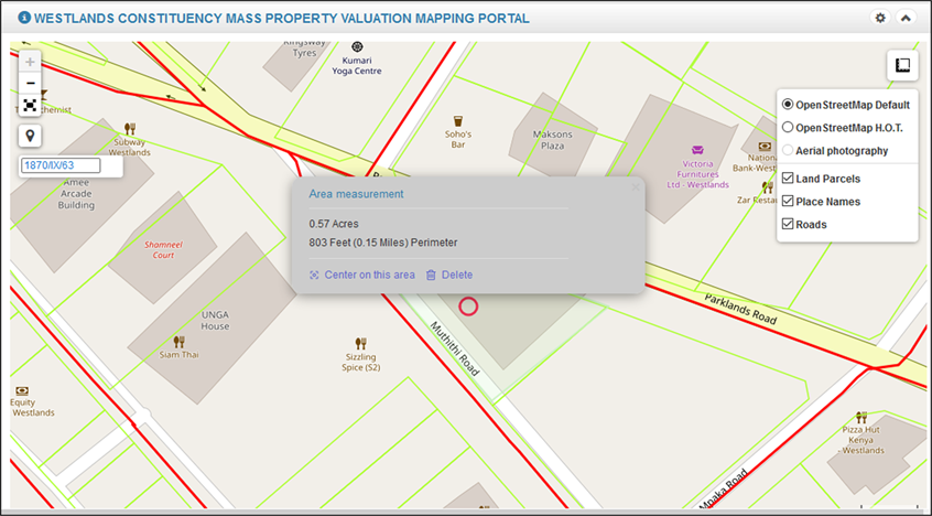 Development of a Web-Based Geographic Information System for Mass Land Valuation: A Case Study ...