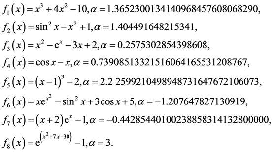 New Fourth Order Iterative Methods Second Derivative Free New Fourth Order Iterative Methods Second Derivative Free