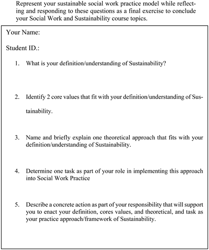 The Natural Environment in Social Work Curriculum: A Narrative ...