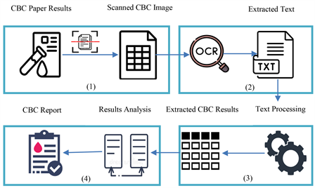 Automated Extraction and Analysis of CBC Test from Scanned Images
