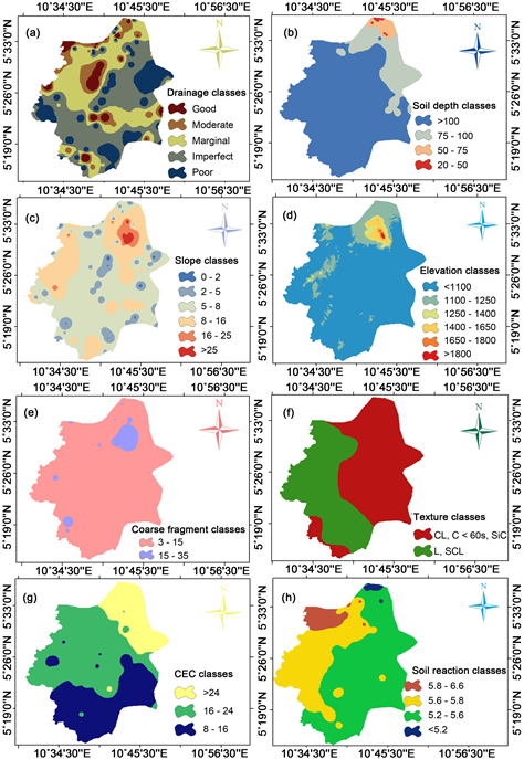 Assessing and Mapping Land Suitability Units for Maize (Zea mays L ...