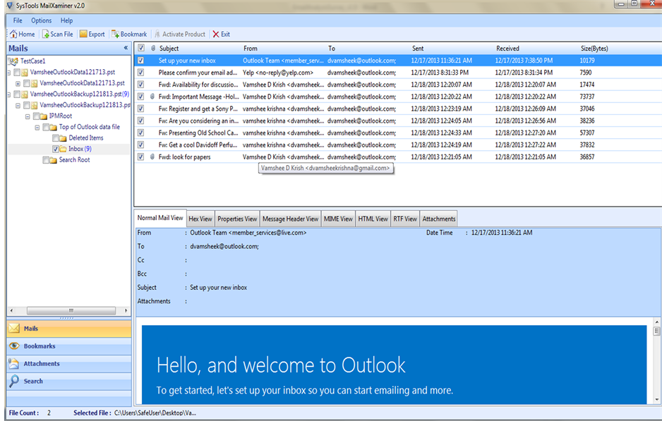 A Comparative Study of Email Forensic Tools