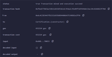 Blockchain-Based Certificate Authentication System with Enabling Correction