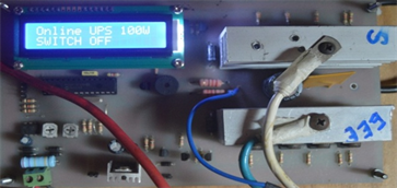 Performance Evaluation & Operation of DSP Control UPS System