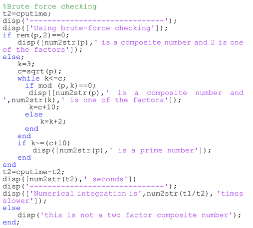 How to Check If a Number Is Prime Using a Finite Definite Integral