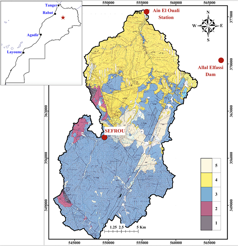 Water Dynamics of the Sefrou Watershed, Northern Tabular Middle Atlas ...