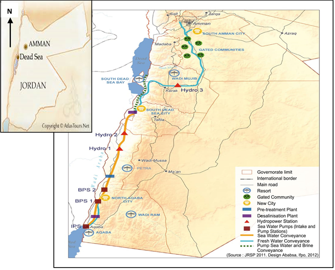 Hydrochemistry of the Mixed Dead Sea-Red Sea Water under Different ...
