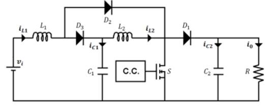 Performance Study of a Quadratic Boost Converter