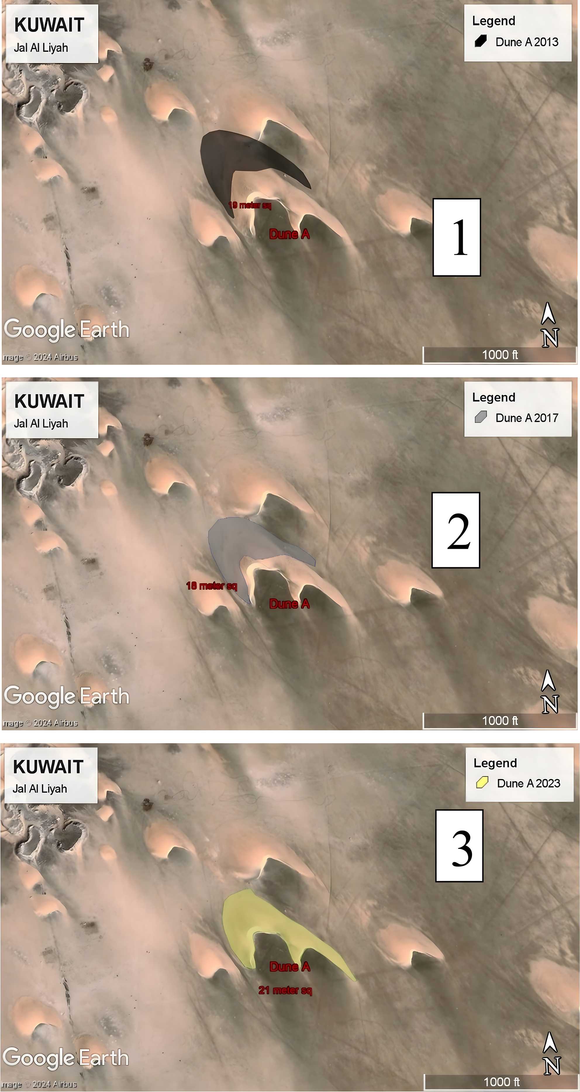 Sand Dune Characteristics and Migration in the South of the Jal Al ...