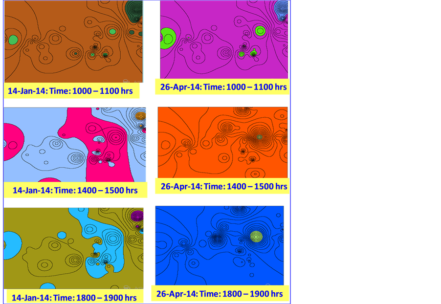 Urban Heat Island Characterization and Isotherm Mapping Using Geo ...