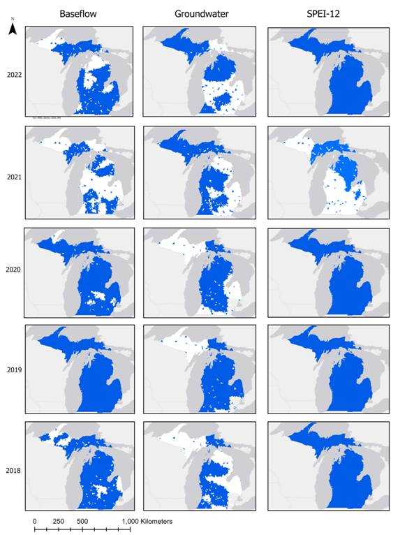 Use of Groundwater, Baseflow and SPEI to Evaluate Water Resources in ...