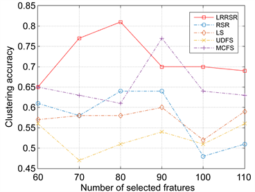Unsupervised Feature Selection Based on Low-Rank Regularized Self-Representation